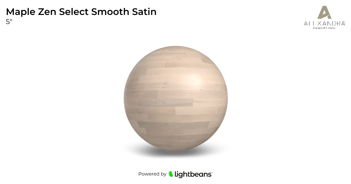 Maple Zen Select Smooth Satin Texture from Alexandra Hardwood Flooring ...