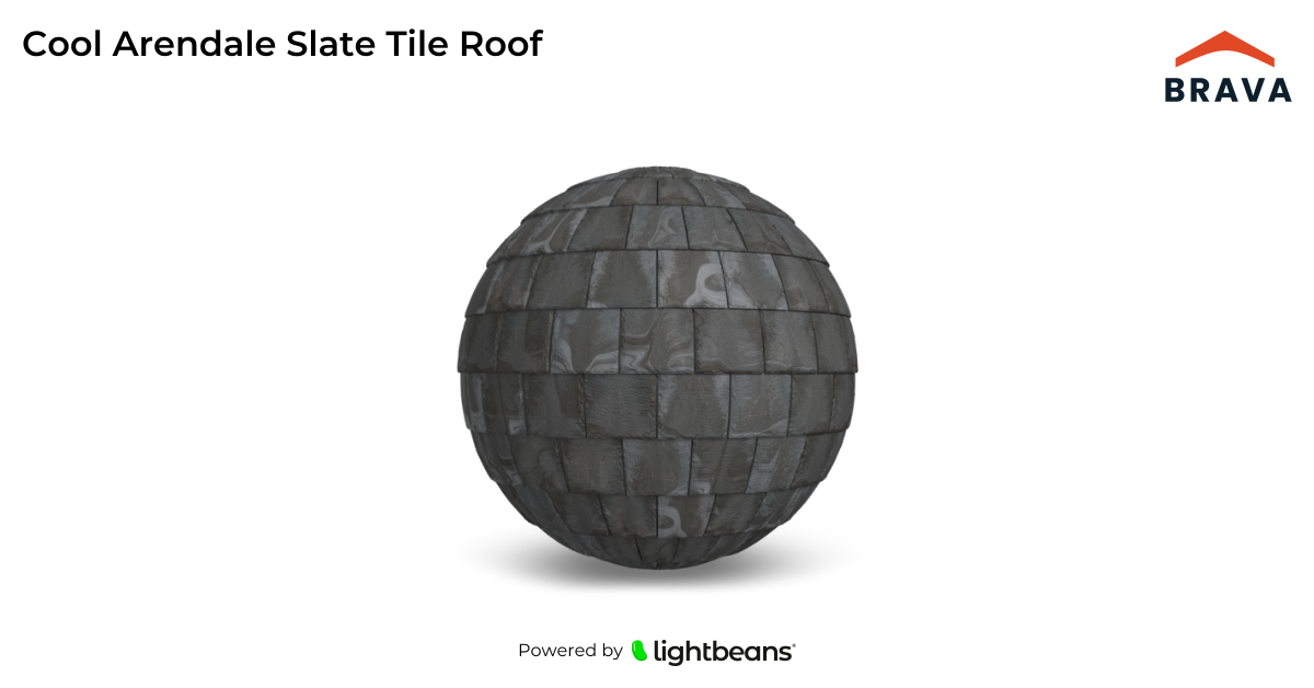 Cool Arendale Slate Tile Roof Texture from Brava Roof Tile | Lightbeans