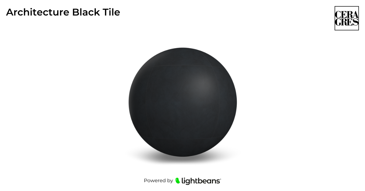 Architecture Black Tile Texture from Ceragres | Lightbeans