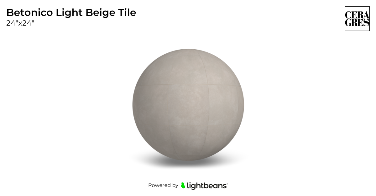 Betonico Light Beige Texture from Ceragres | Lightbeans