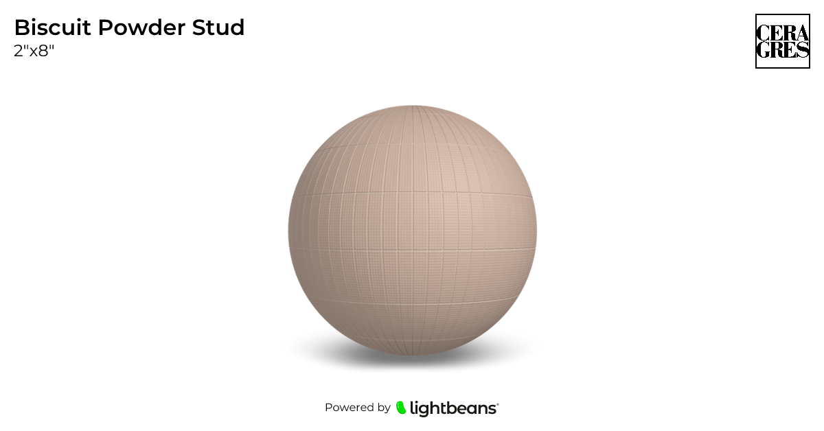 Biscuit Powder Stud Texture from Ceragres | Lightbeans