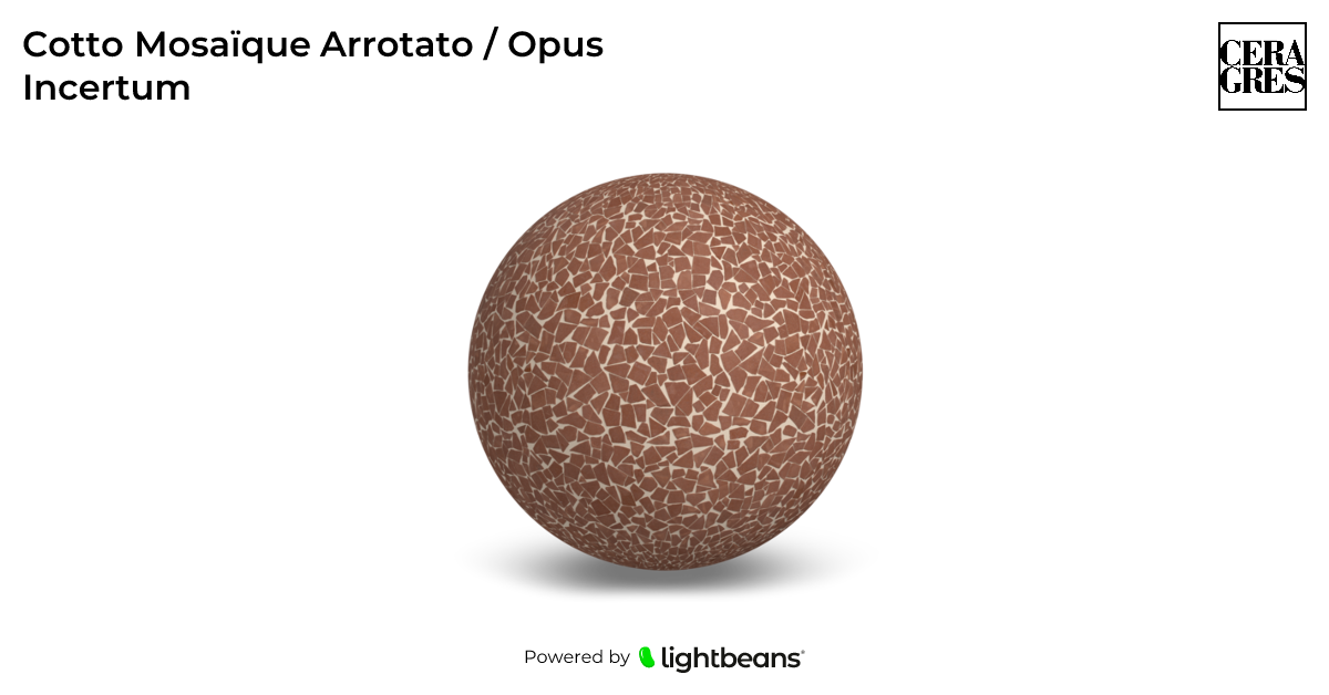 Cotto Mosaïque Arrotato / Opus Incertum Texture from Ceragres | Lightbeans