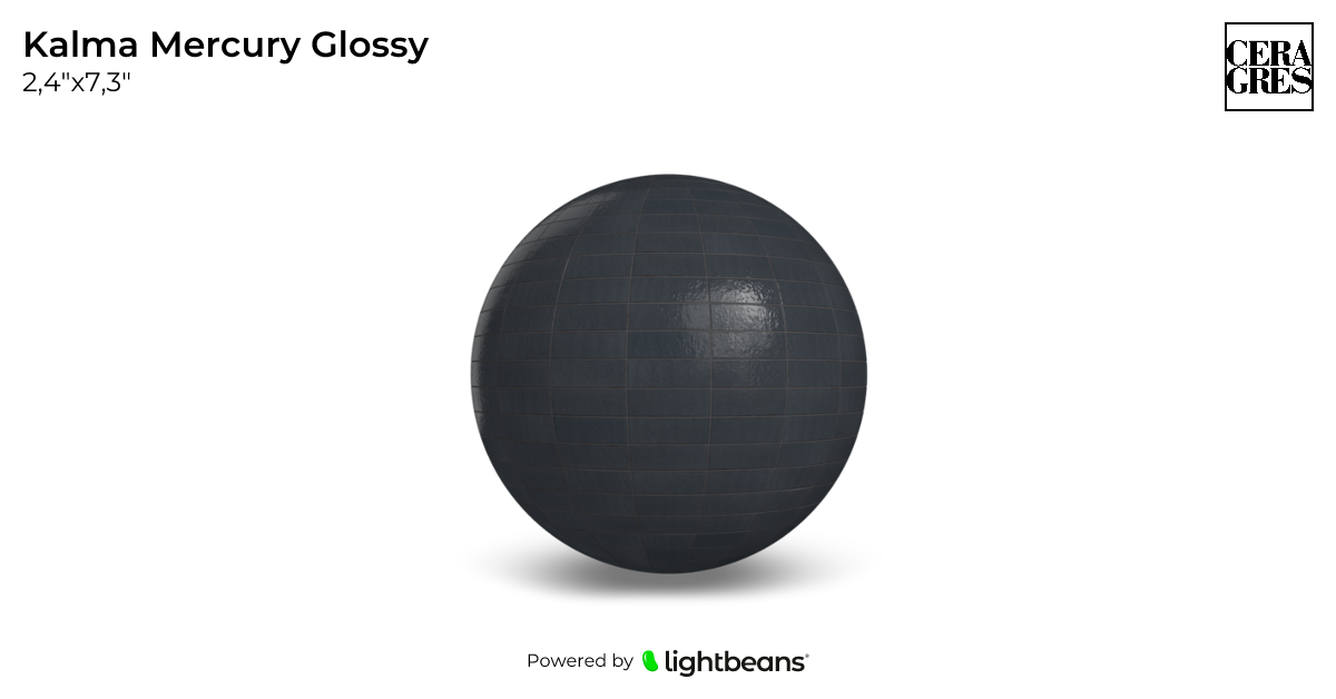 Kalma Mercury Glossy Texture from Ceragres | Lightbeans