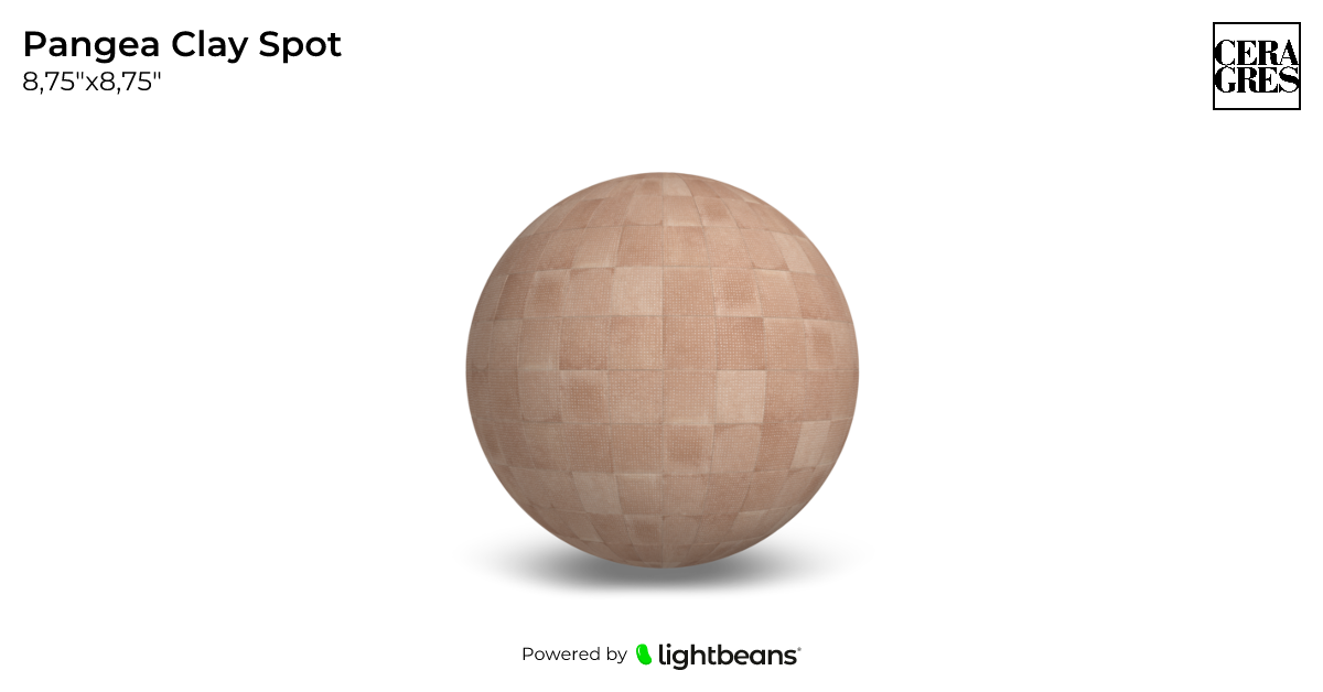 Pangea Clay Spot Texture from Ceragres | Lightbeans