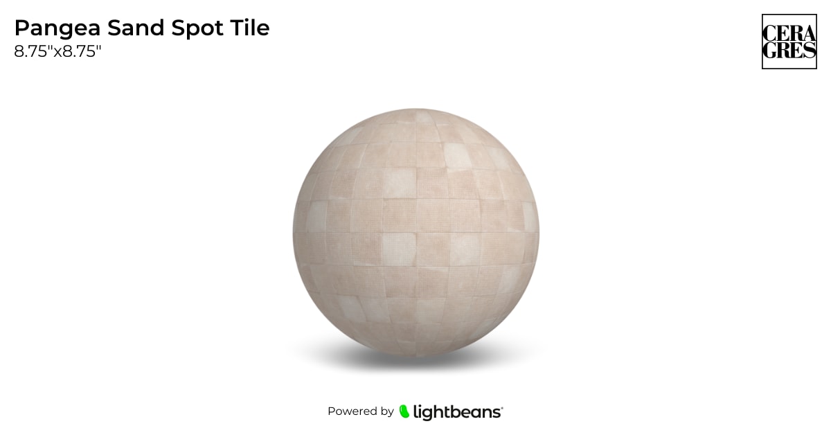 Pangea Sand Spot Tile Texture from Ceragres | Lightbeans