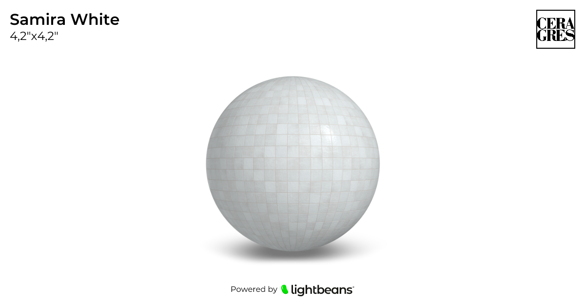 Samira White Texture from Ceragres | Lightbeans