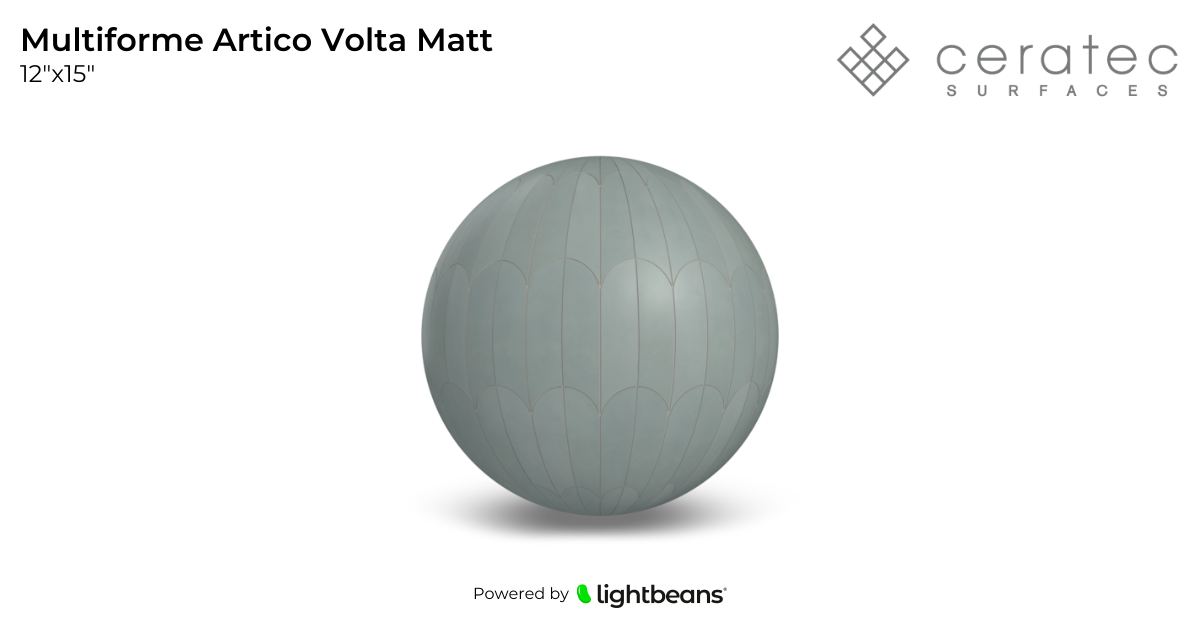 Multiforme Artico Volta Matt Texture from Ceratec | Lightbeans