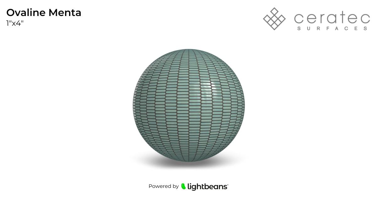 Ovaline Menta Texture from Ceratec | Lightbeans