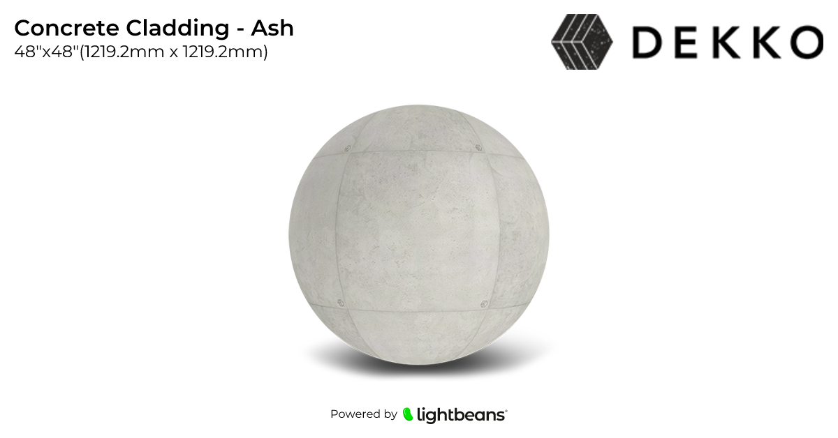Concrete Cladding - Ash Texture from Dekko Concrete | Lightbeans