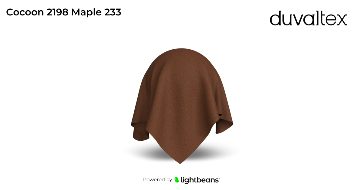 Cocoon 2198 Maple 233 Texture from Duvaltex | Lightbeans