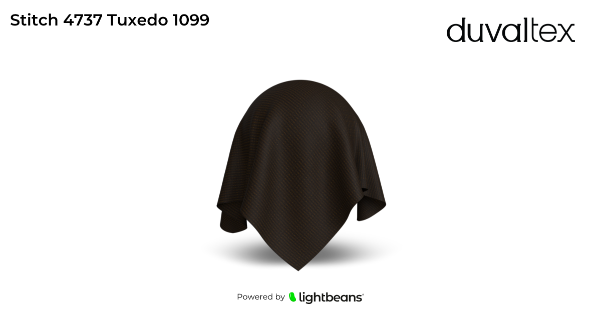 Stitch 4737 Tuxedo 1099 Texture from Duvaltex | Lightbeans