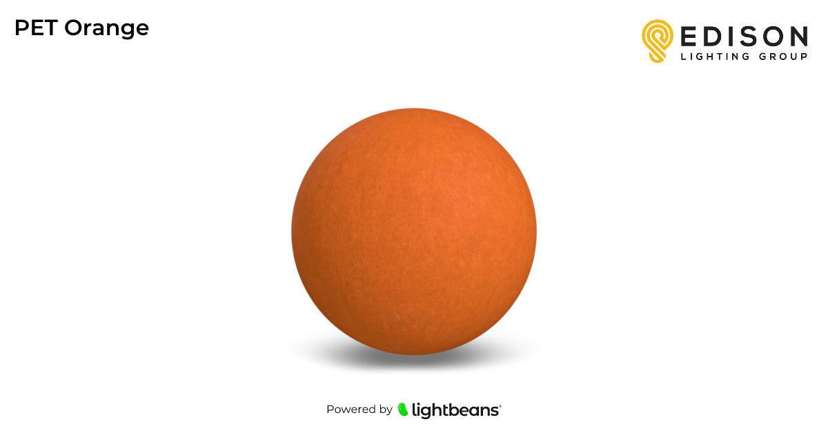 PET Orange Texture from Edison Lighting Group | Lightbeans