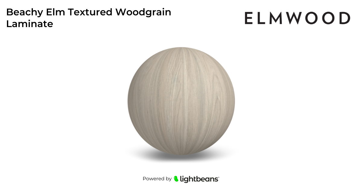 Beachy Elm Textured Woodgrain Laminate Texture from Elmwood | Lightbeans