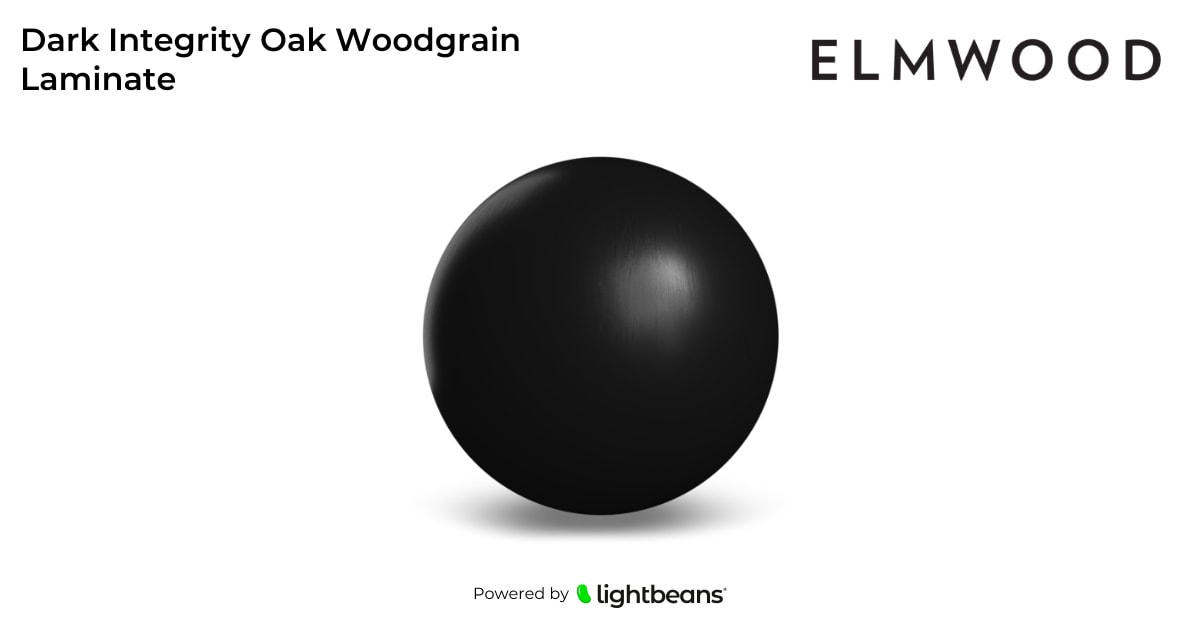 Dark Integrity Oak Woodgrain Laminate Texture from Elmwood | Lightbeans