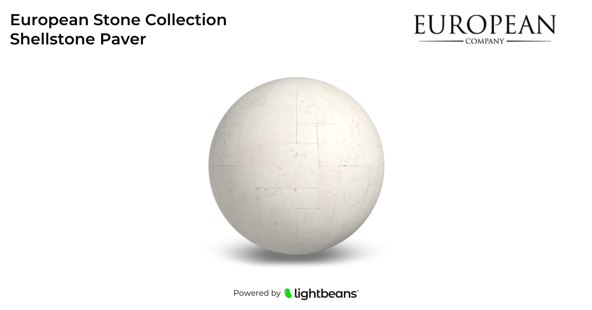 European Stone Collection Shellstone Paver Texture from European ...