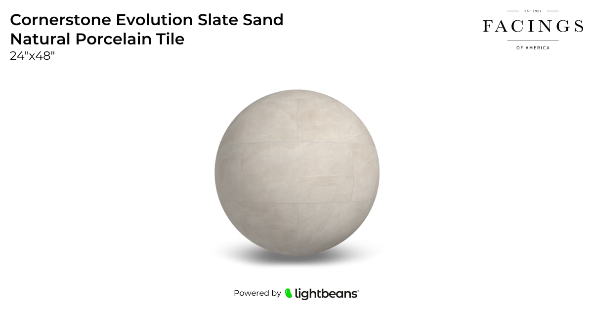 Cornerstone Evolution Slate Sand Natural Porcelain Tile Texture from ...