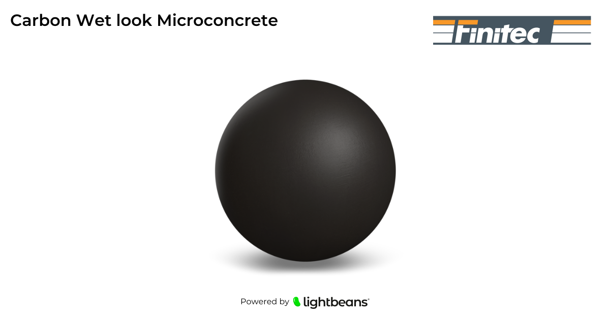 Carbon Wet look Microconcrete Texture from Finitec | Lightbeans