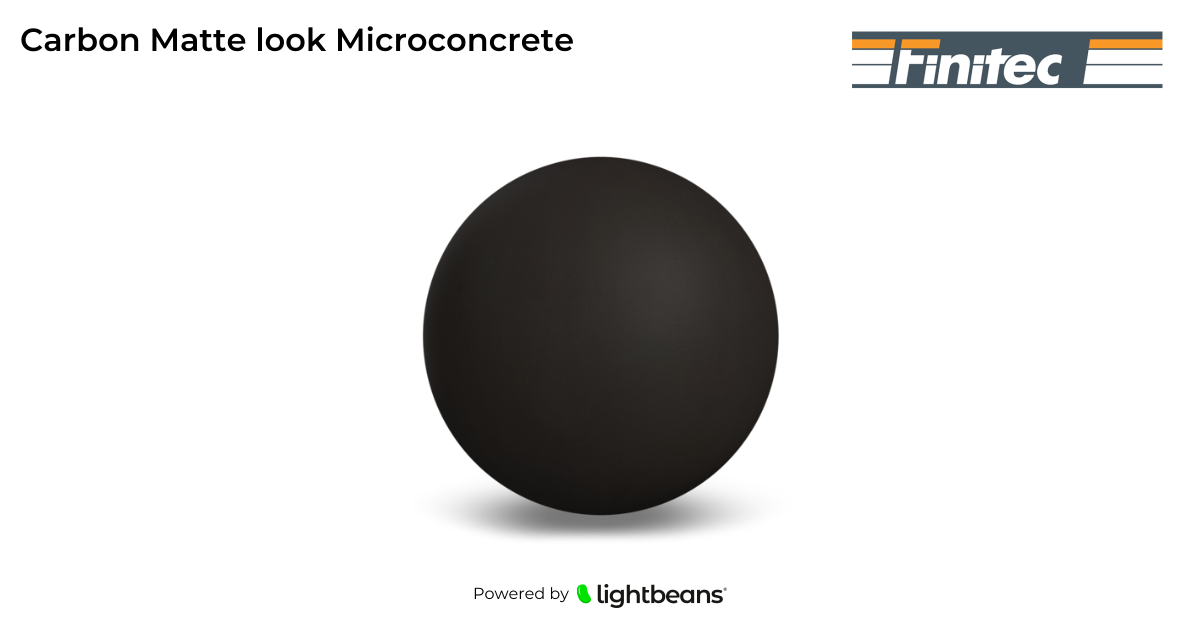 Carbon Matte look Microconcrete Texture from Finitec | Lightbeans