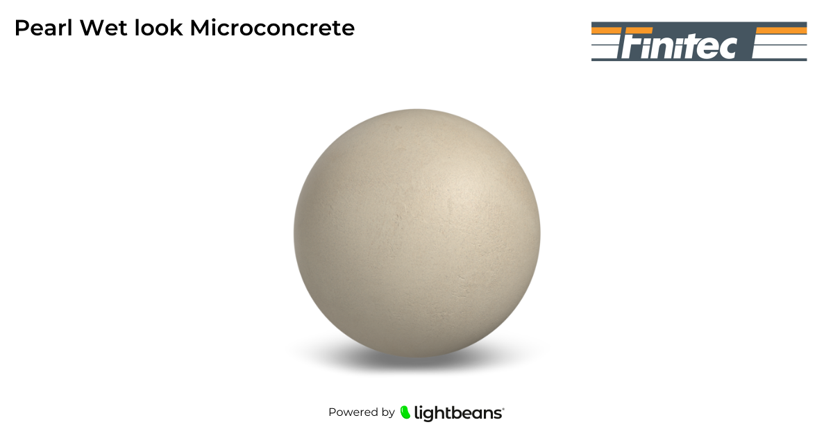 Pearl Wet look Microconcrete Texture from Finitec | Lightbeans