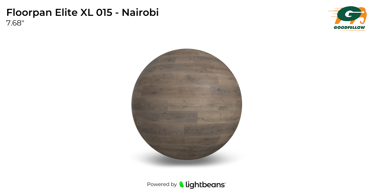 Floorpan Elite XL 015 - Nairobi Texture from Goodfellow | Lightbeans