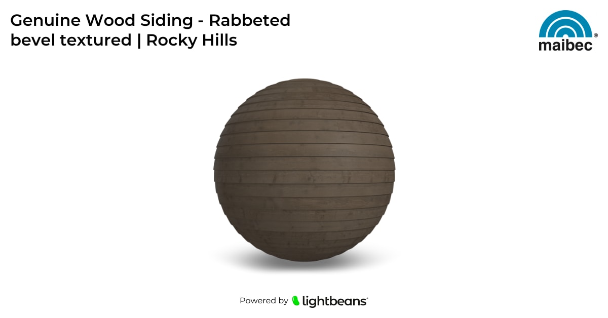 Genuine Wood Siding - Rabbeted bevel textured | Rocky Hills Texture ...
