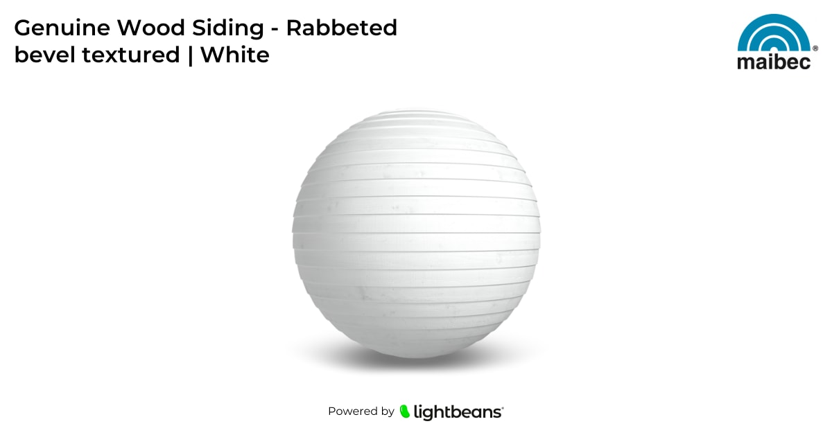Genuine Wood Siding - Rabbeted bevel textured | White Texture from ...