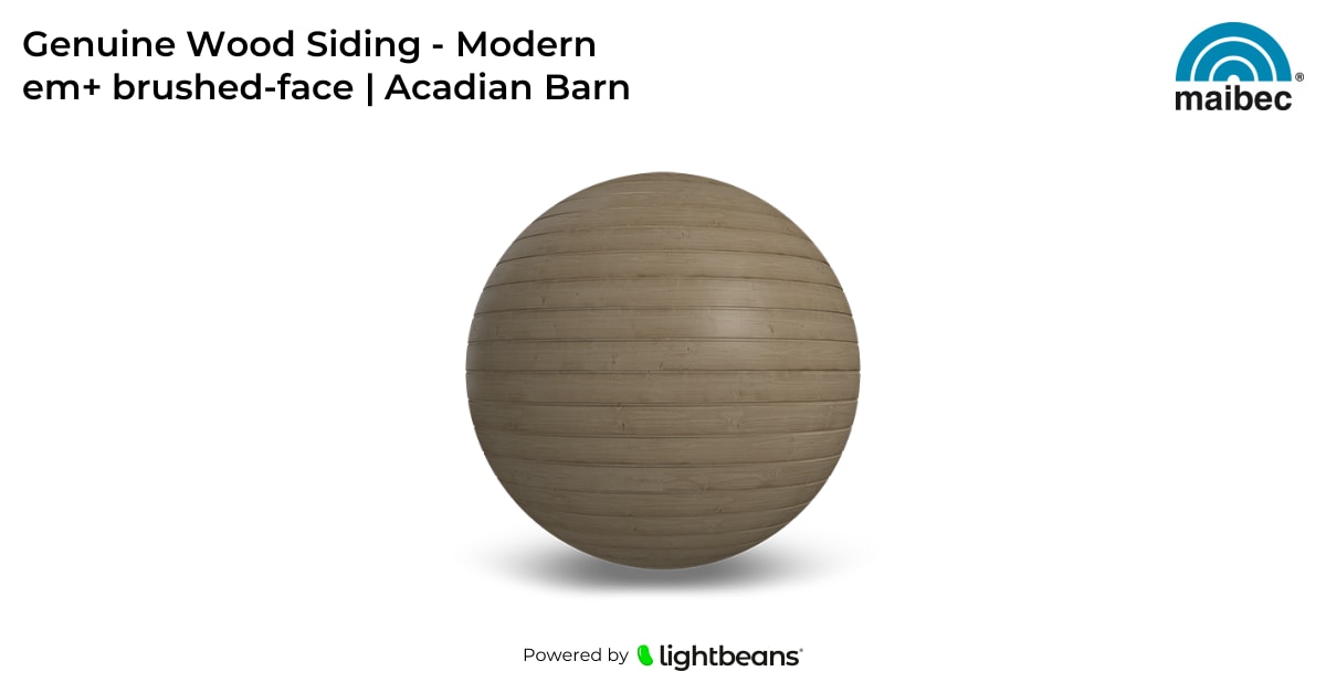 Genuine Wood Siding - Modern em+ brushed-face | Acadian Barn Texture ...