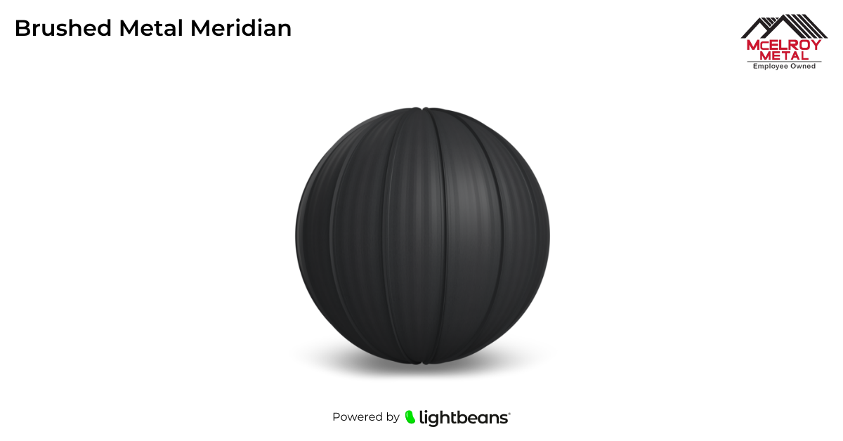 Brushed Metal Meridian Texture from McElroy Metal | Lightbeans