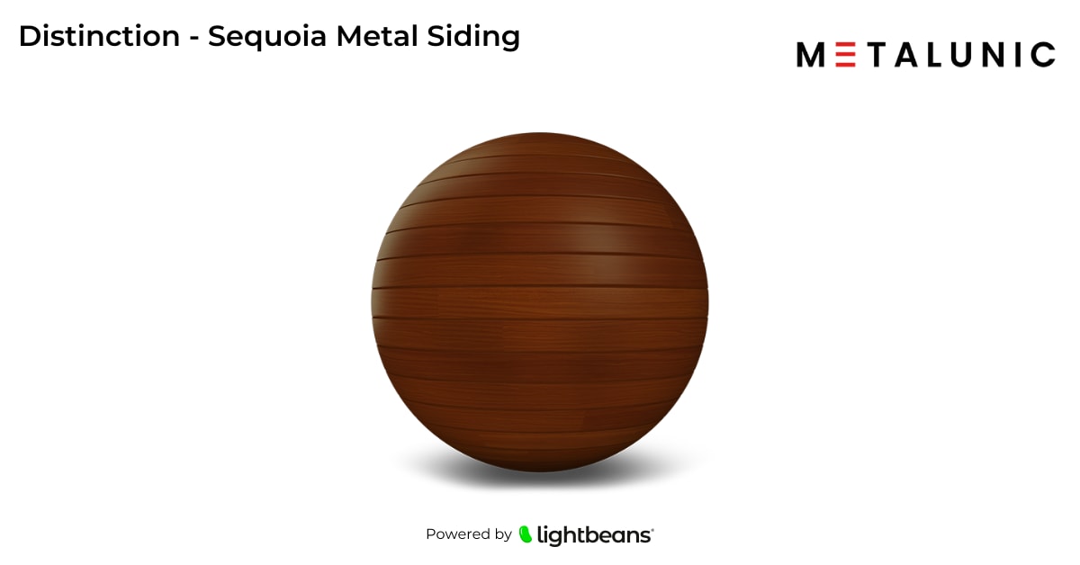 Distinction - Sequoia Metal Siding Texture from Métalunic | Lightbeans
