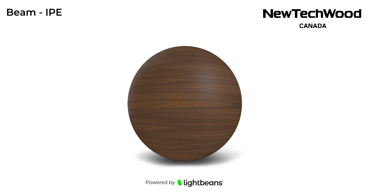 Beam - IPE Texture from NewTechWood Canada | Lightbeans