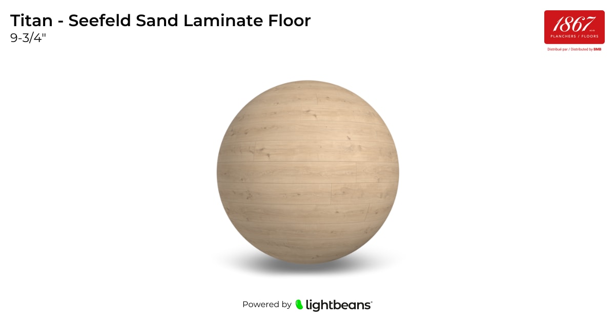Titan - Seefeld Sand Laminate Floor Texture from Planchers 1867 ...