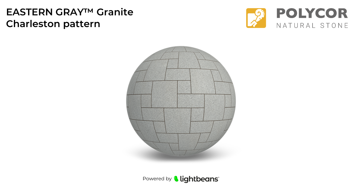 EASTERN GRAY™ Granite Charleston pattern Texture from Polycor | Lightbeans