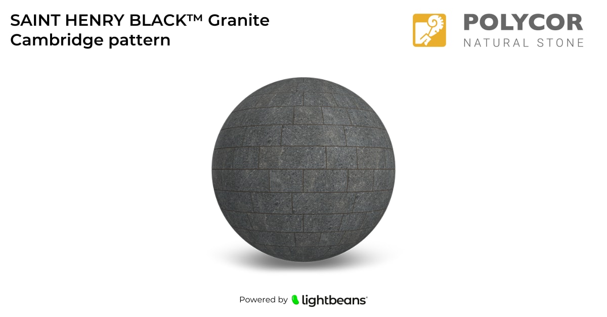 SAINT HENRY BLACK™ Granite Cambridge pattern Texture from Polycor ...