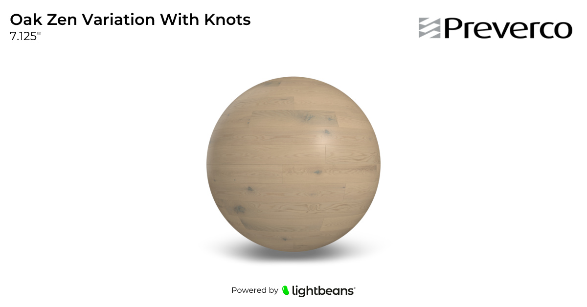 Oak Zen Variation With Knots Texture from Preverco | Lightbeans