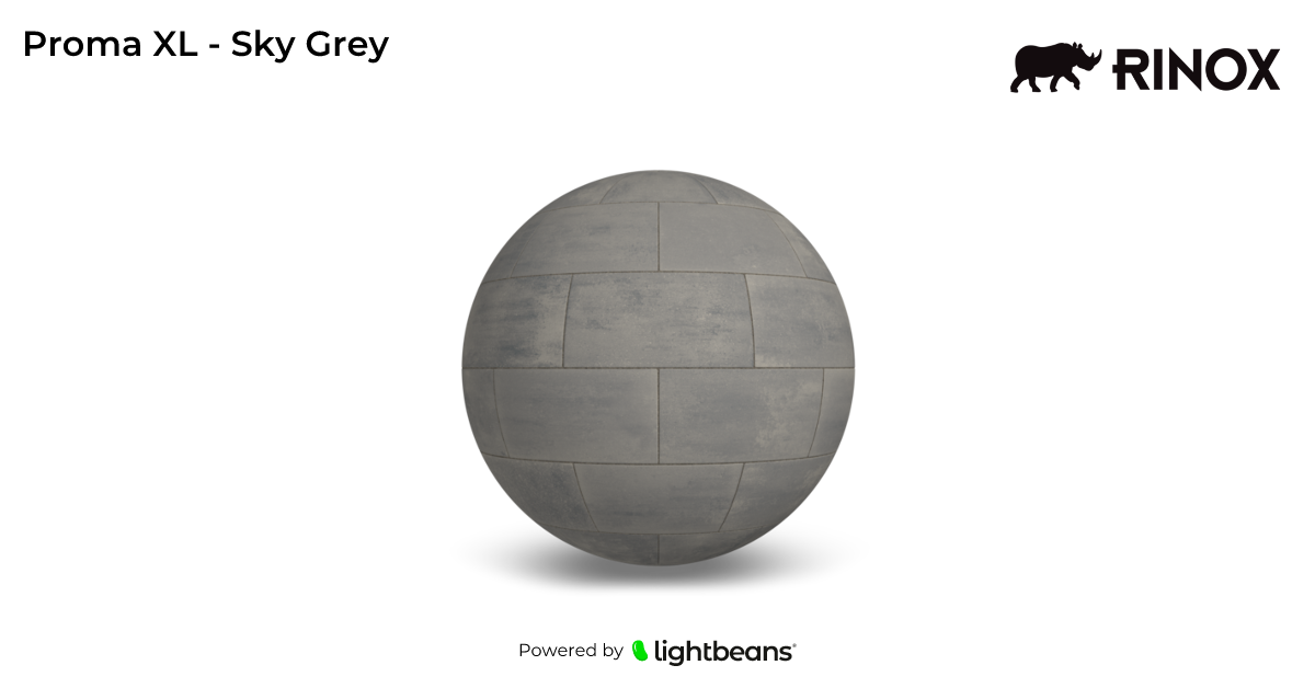 Proma XL - Sky Grey Texture from Rinox | Lightbeans