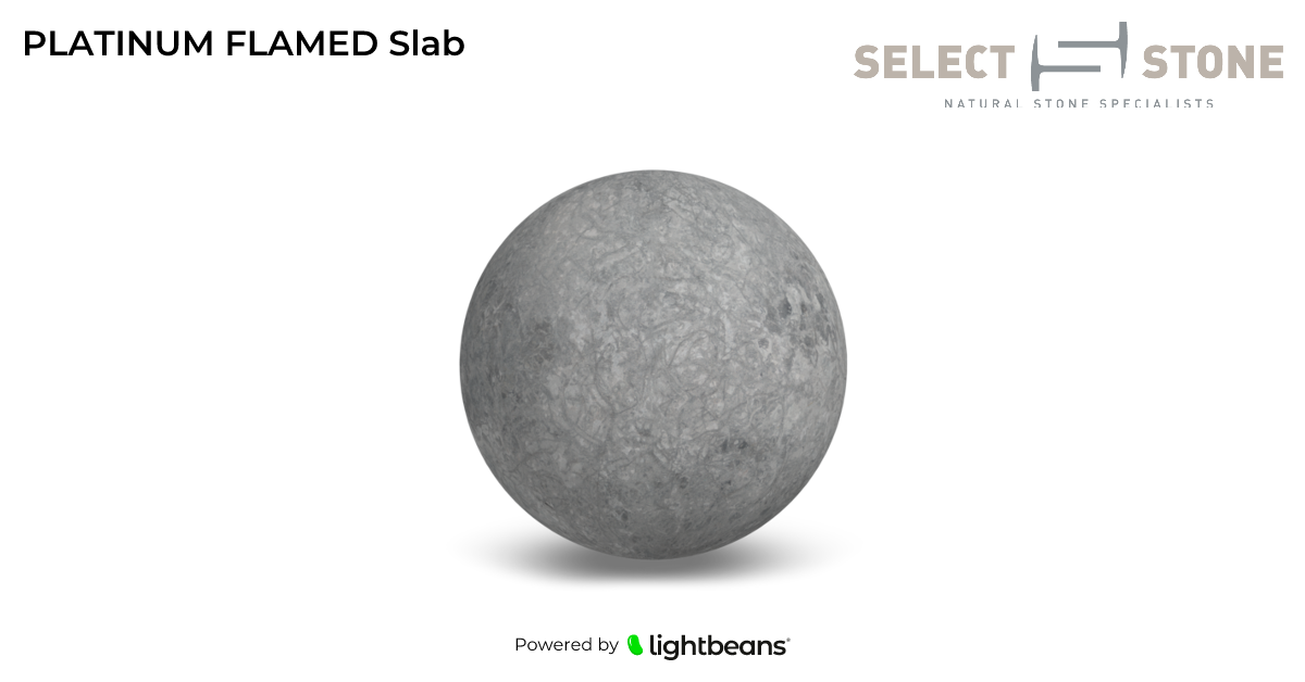 PLATINUM FLAMED Slab Texture from Select Stone Supply | Lightbeans