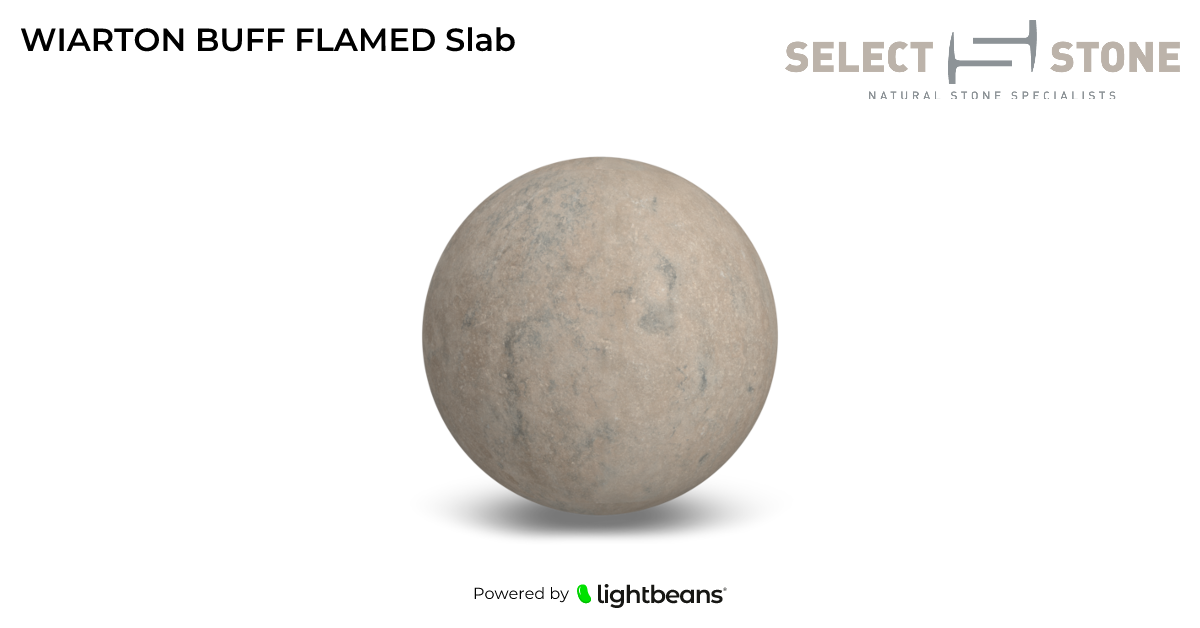 WIARTON BUFF FLAMED Slab Texture from Select Stone Supply | Lightbeans