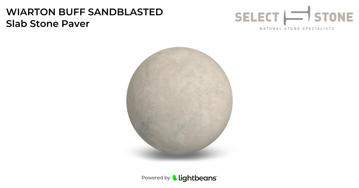 WIARTON BUFF SANDBLASTED Slab Stone Paver Texture from Select Stone ...