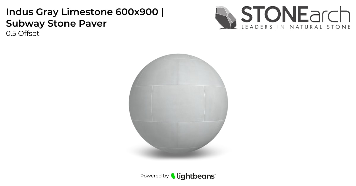 Indus Gray Limestone 600x900 | Subway Stone Paver Texture from ...