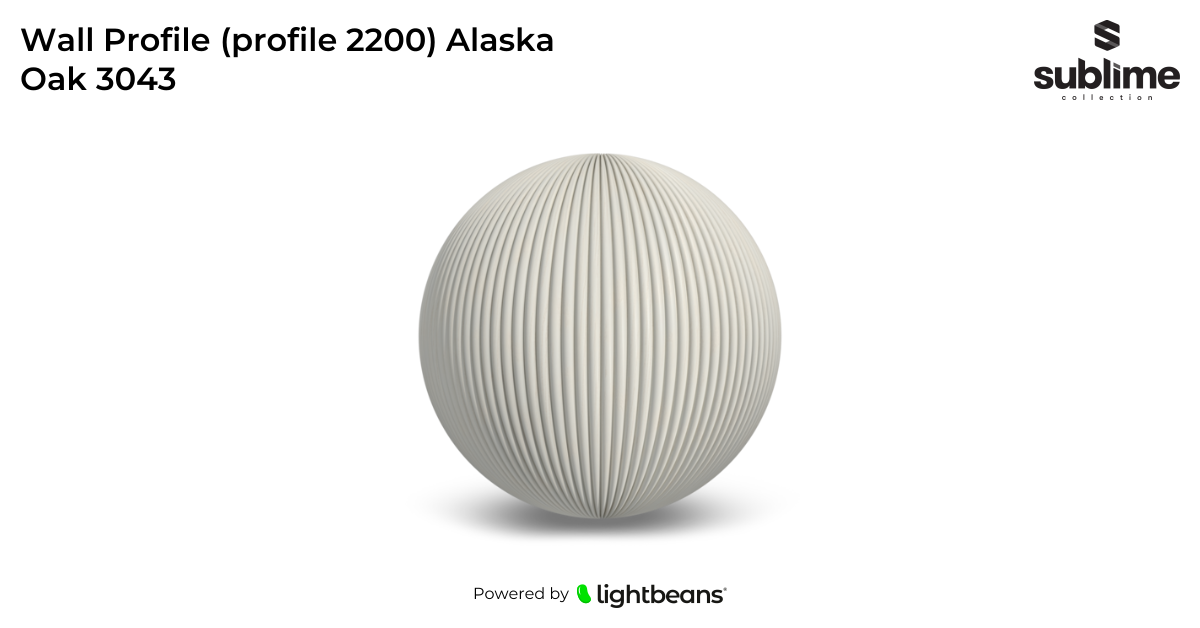 Wall Profile (profile 2200) Alaska Oak 3043 Texture from Sublime ...