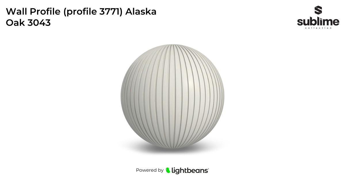 Wall Profile (profile 3771) Alaska Oak 3043 Texture from Sublime ...