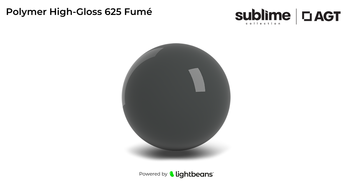 Polymer High-Gloss 625 Fumé Texture from Sublime | Lightbeans