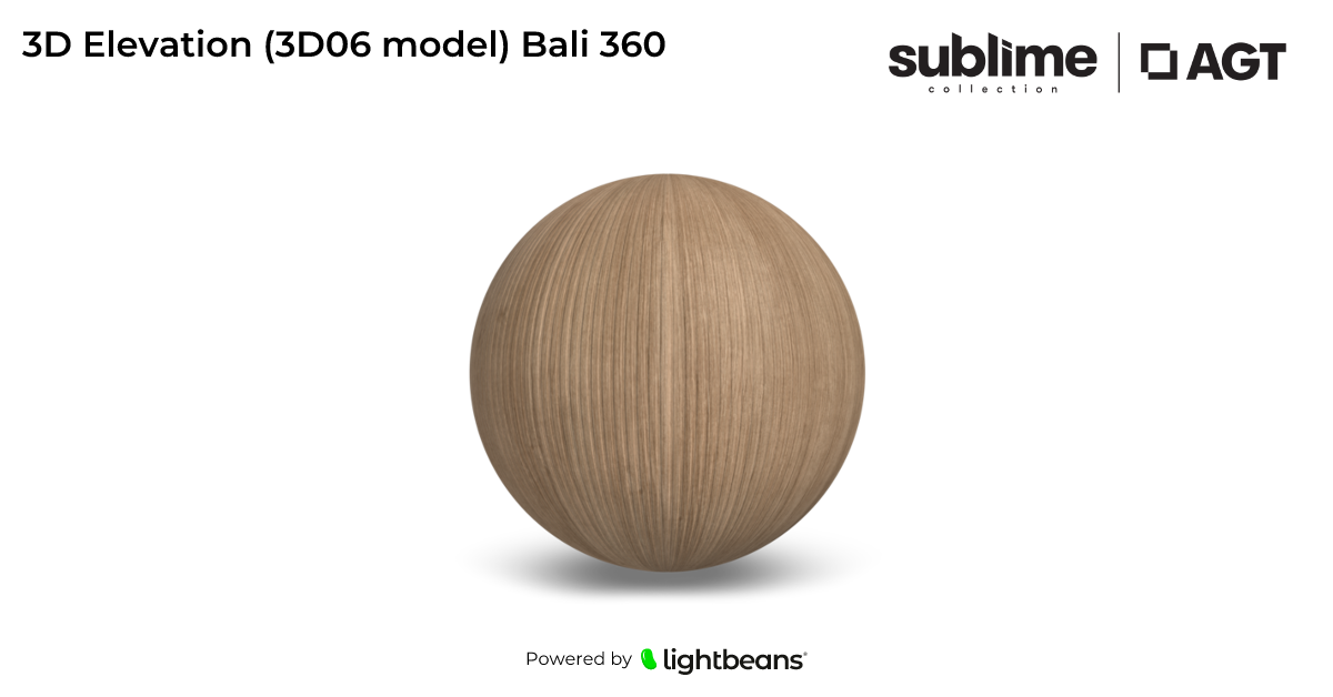 3D Elevation (3D06 model) Bali 360 Texture from Sublime | Lightbeans