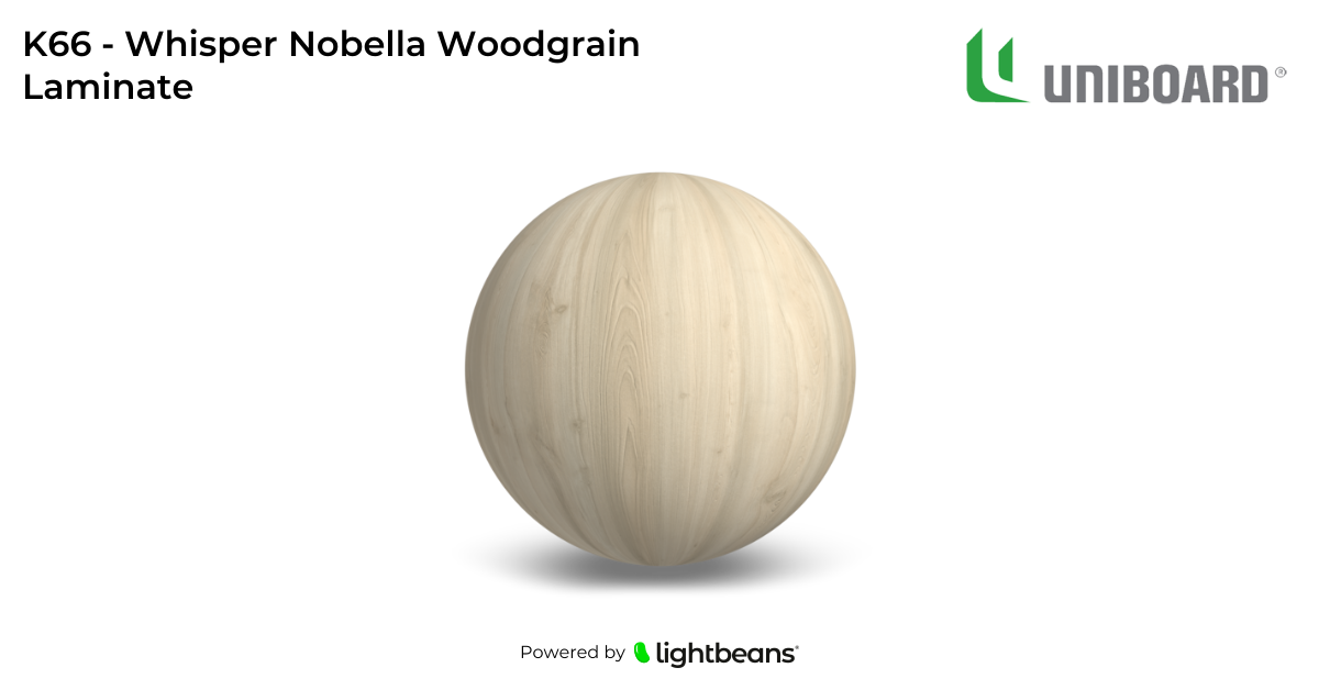 K66 - Whisper Nobella Woodgrain Laminate Texture from Uniboard | Lightbeans