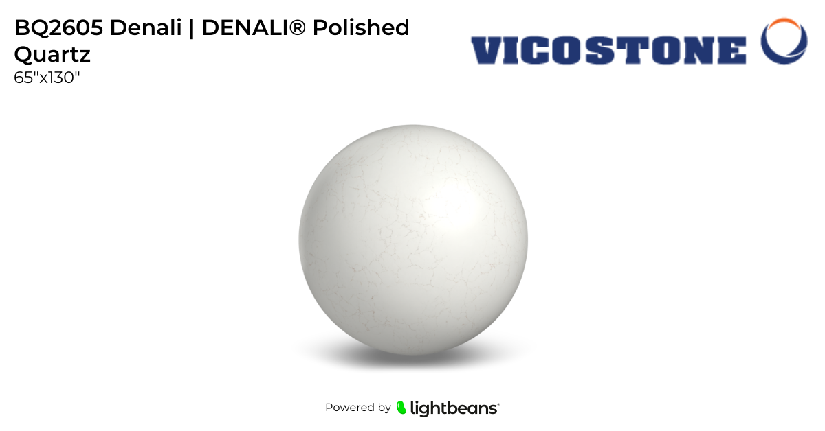 BQ2605 Denali | DENALI® Polished Quartz Texture from Vicostone | Lightbeans