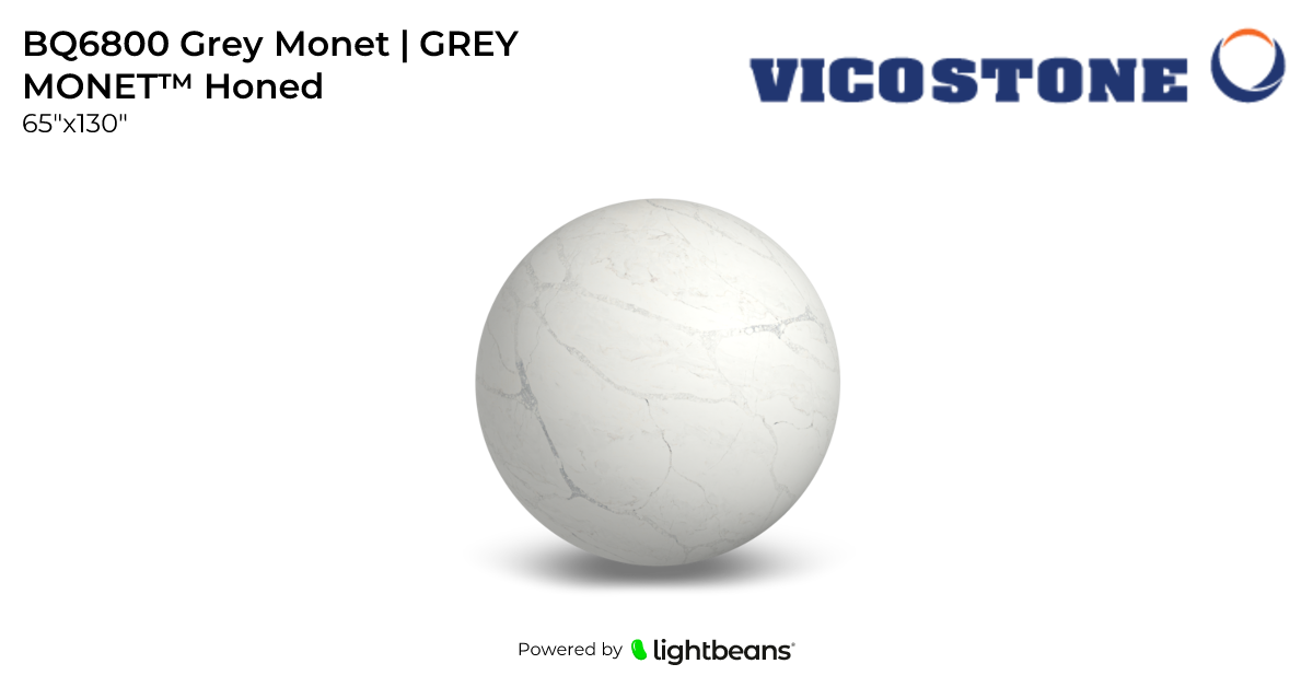 BQ6800 Grey Monet | GREY MONET™ Honed Texture from Vicostone | Lightbeans