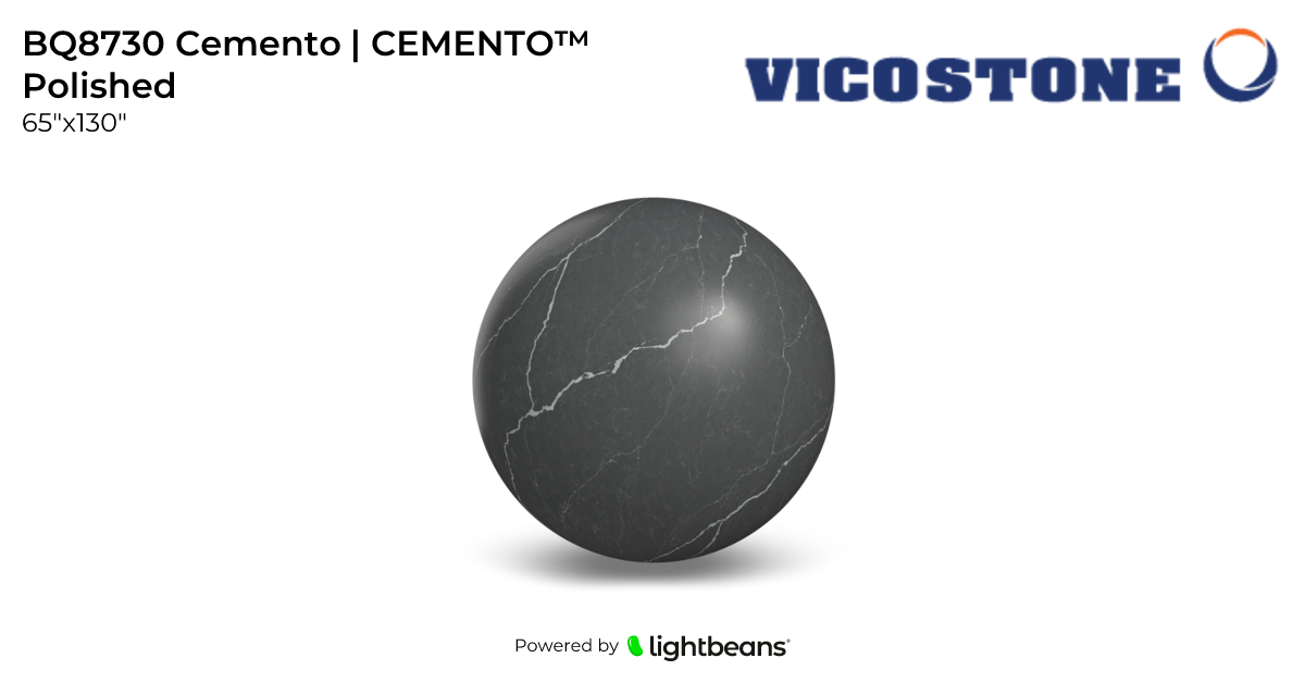 BQ8730 Cemento | CEMENTO™ Polished Texture from Vicostone | Lightbeans