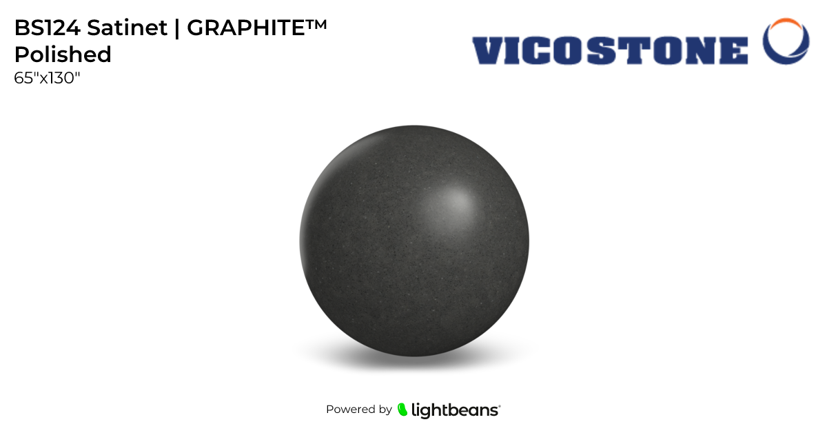 BS124 Satinet | GRAPHITE™ Polished Texture from Vicostone | Lightbeans