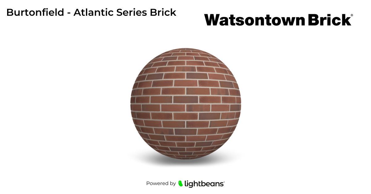 Burtonfield - Atlantic Series Brick Texture from Watsontown Brick ...
