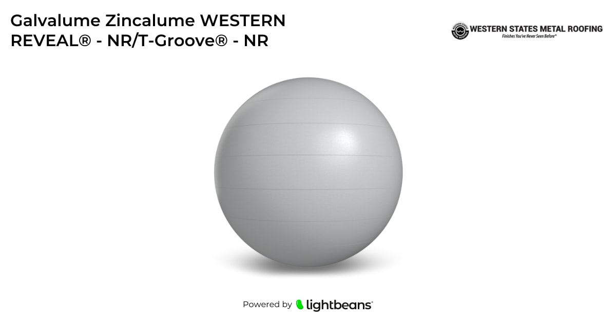 Galvalume Zincalume WESTERN REVEAL® - NR/T-Groove® - NR Texture from ...